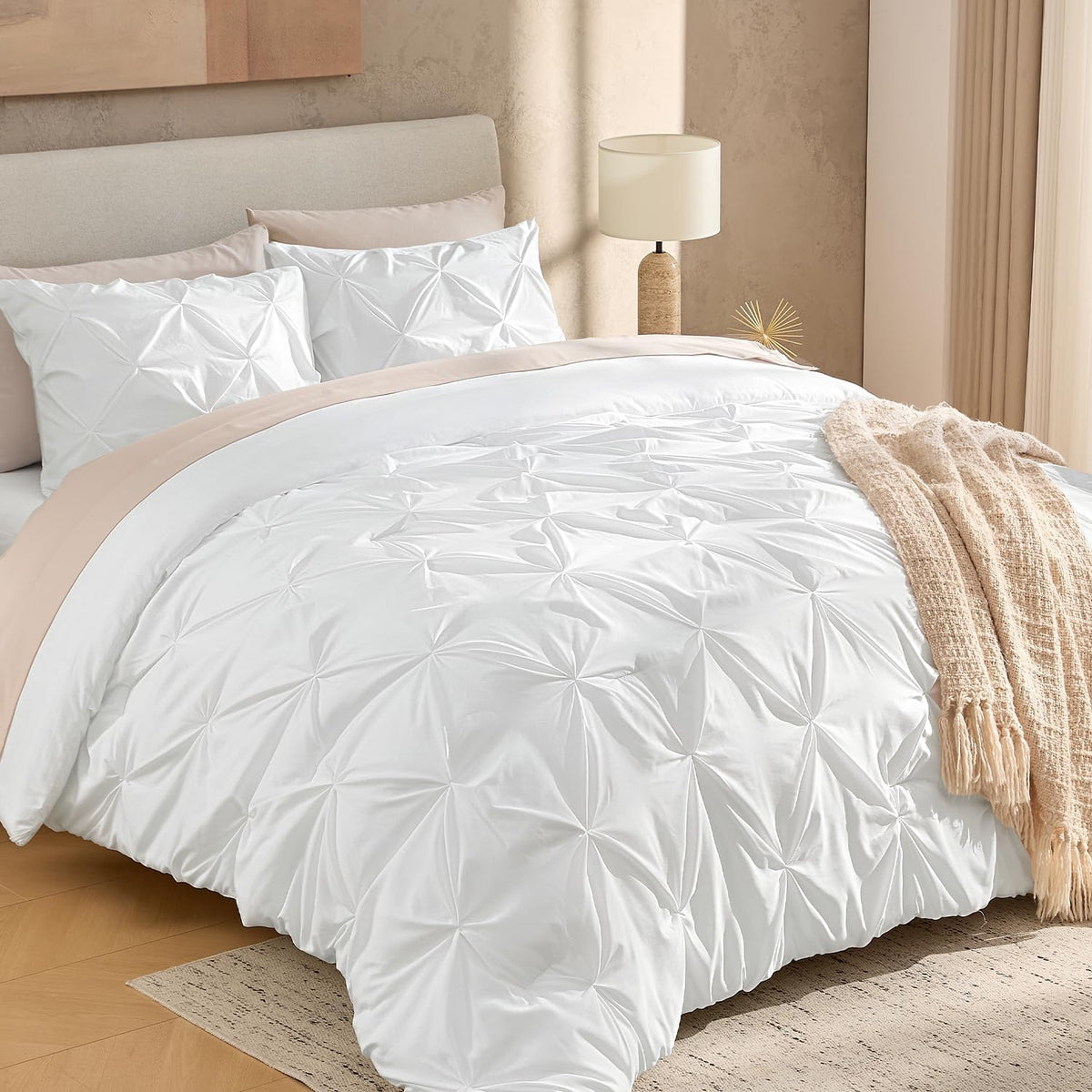 Pinch Pleat Comforters Set – Andency